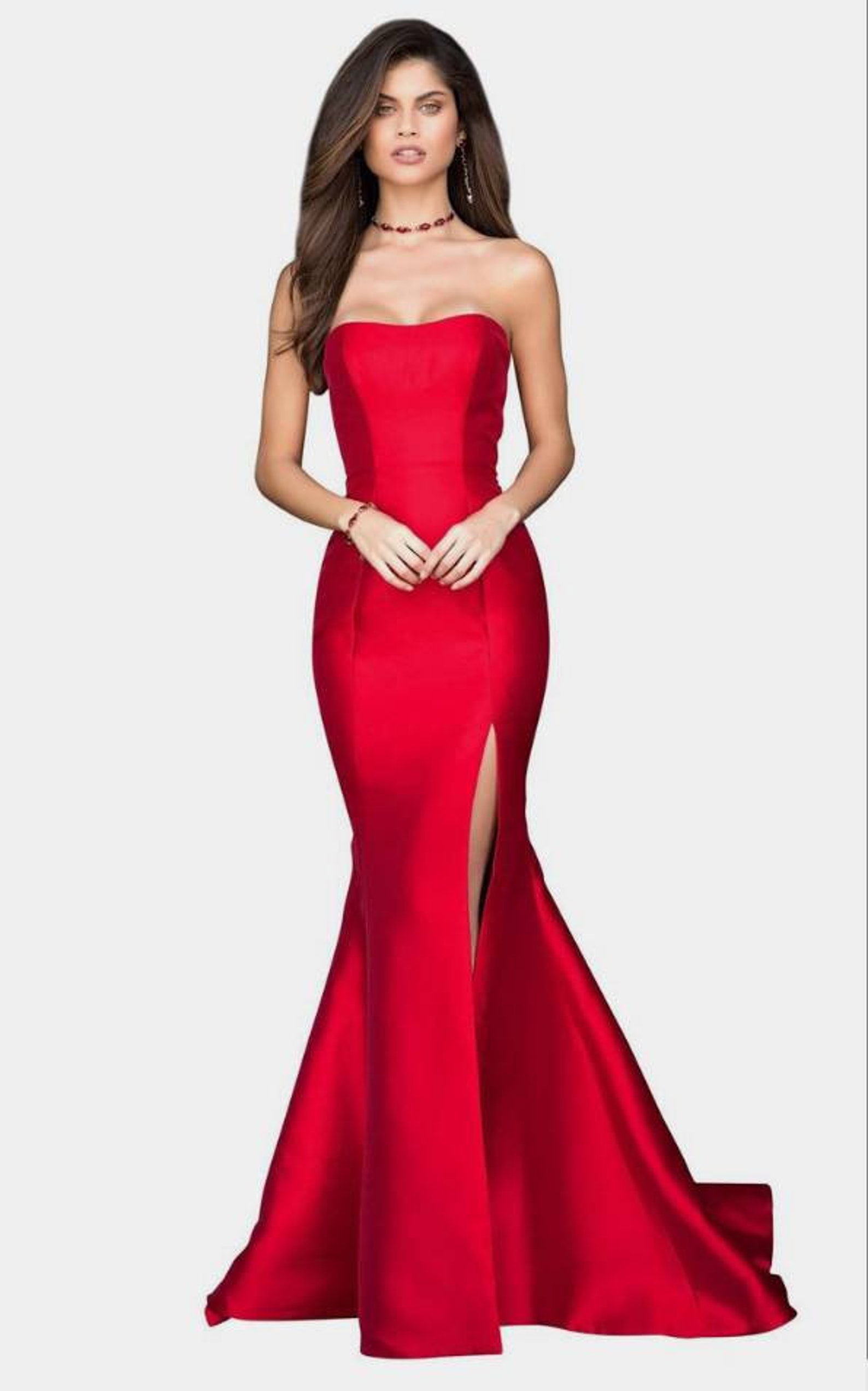 Red Mermaid Dressred Wedding Gownred Dinner Gownred Evening - Etsy