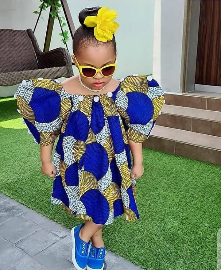 African Girls Dress, African Print Dress for Girls, African Birthday ...