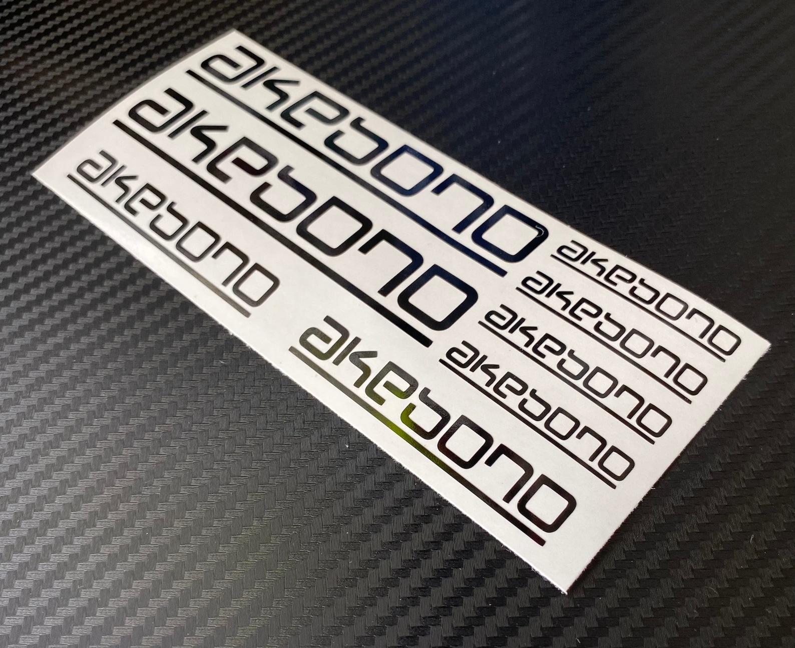 8 AKEBONO Brake Caliper Logo Vinyl Decals Stickers Heat Resistant - Etsy