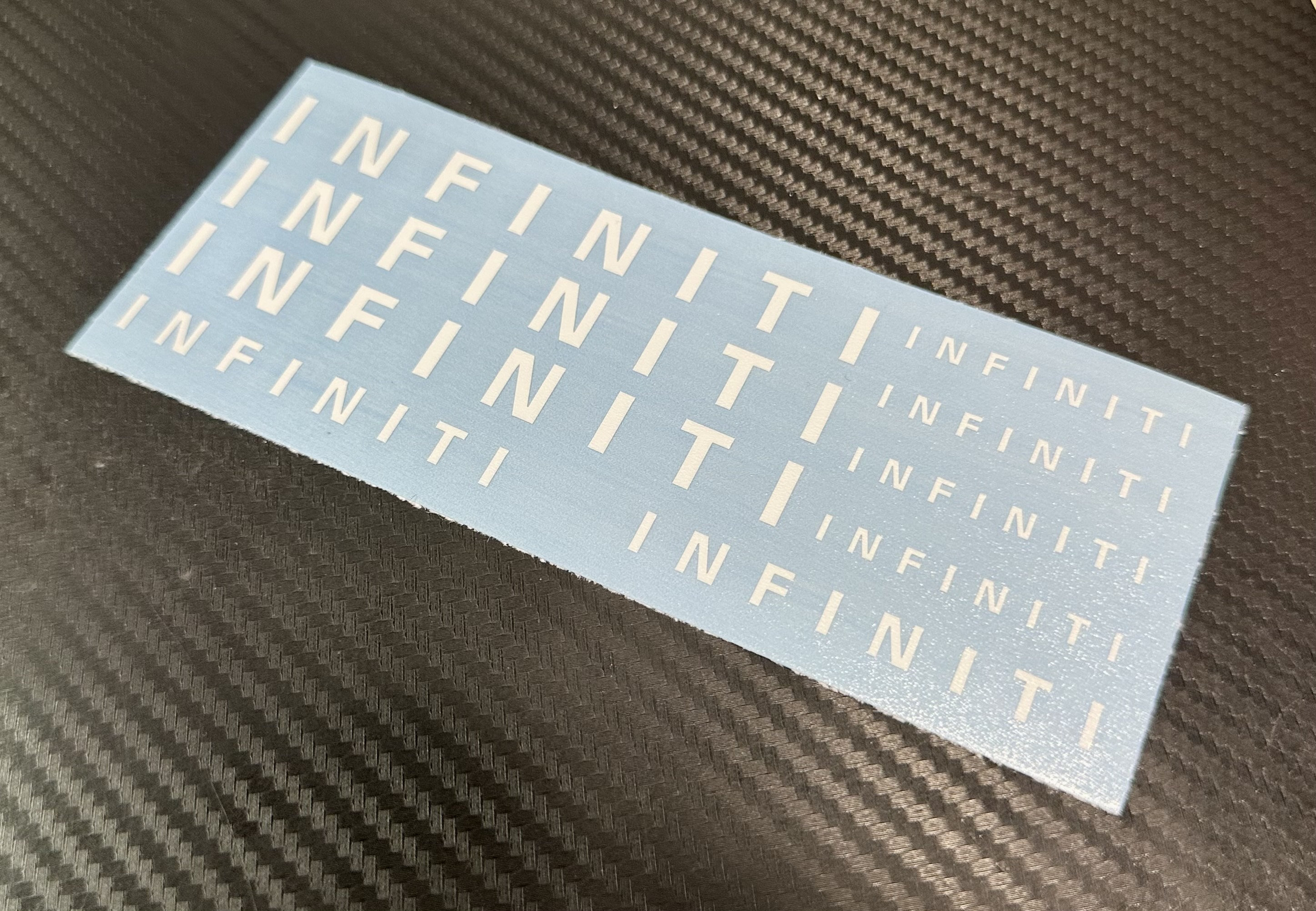 9 INFINITI Brake Caliper Logo Vinyl Decals Stickers Heat Resistant Many ...