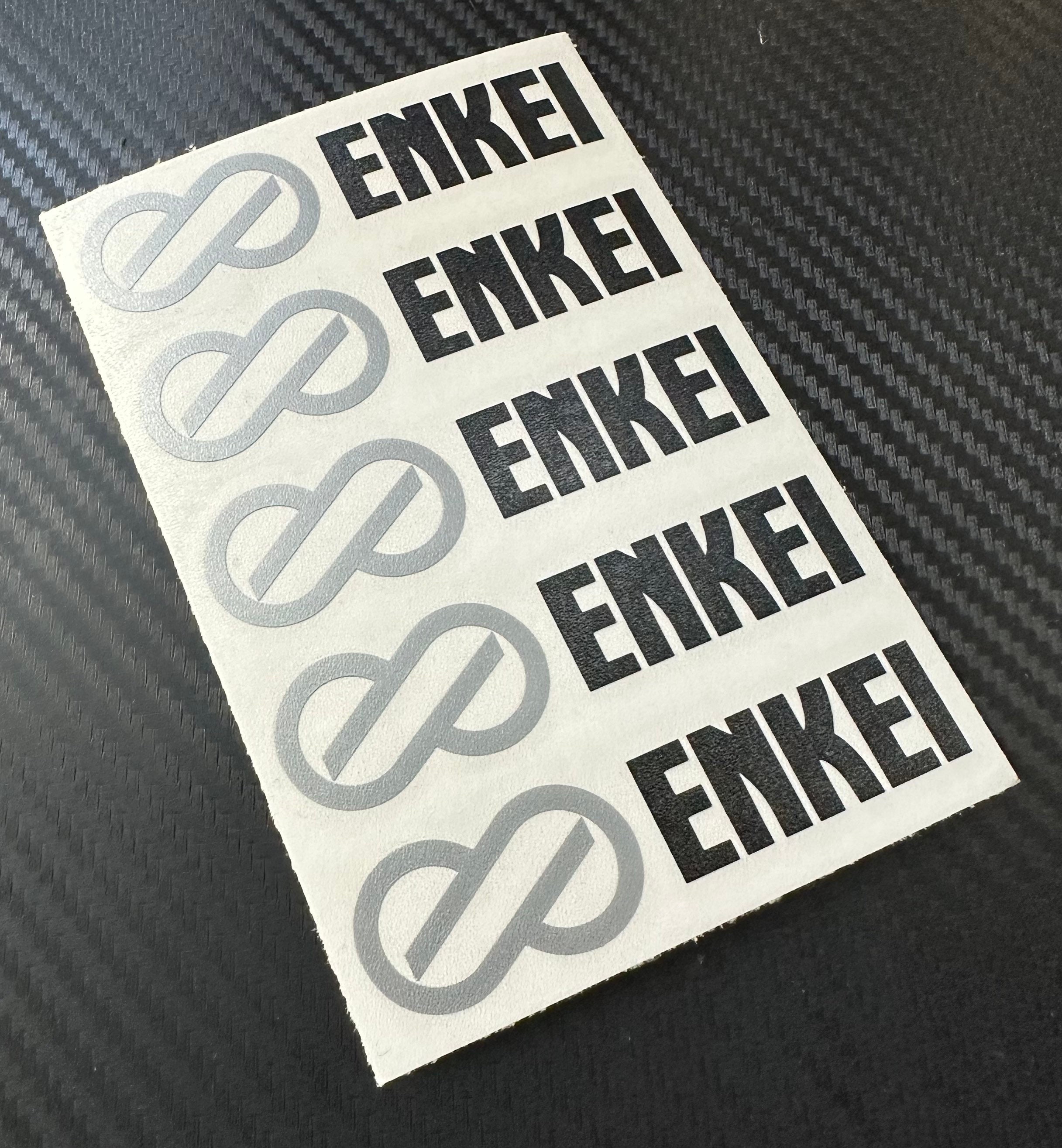 5 Enkei Logo Vinyl Decals Stickers for Spokes of Wheels Rims - Etsy ...