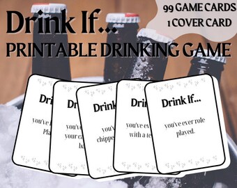 Drink If Printable | Etsy