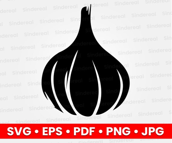 Garlic SVG Garlic Clipart Garlic Files for Cricut Garlic - Etsy