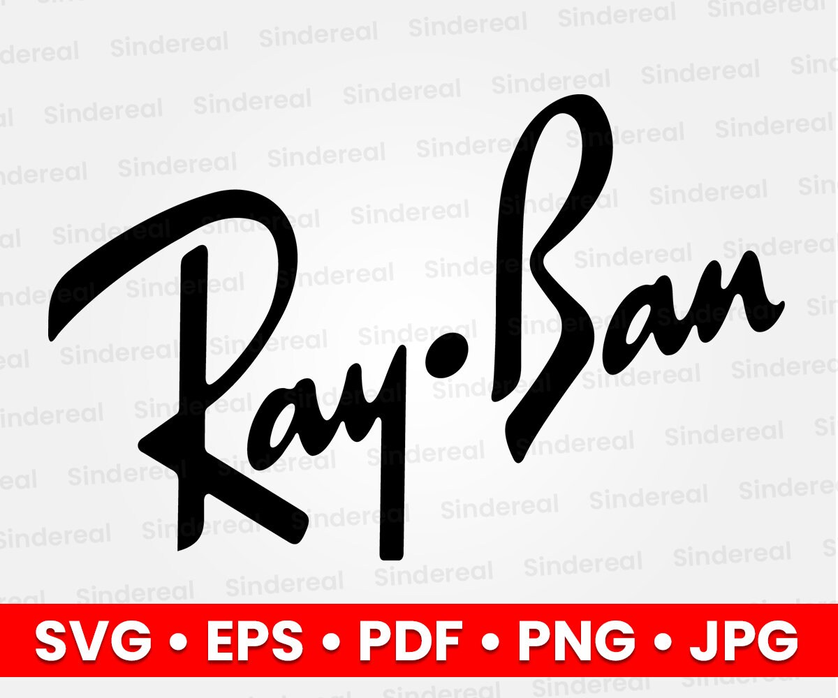 Ray Ban SVG Ray Ban Logo SVG Ray Ban Logo Ray Ban Cricut | Etsy