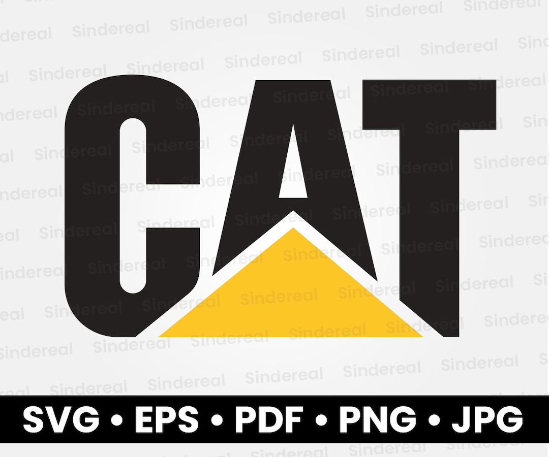 Cat SVG, Cat Logo SVG, Cat Logo Silhoutte, Cat Cut File, Cat Cricut ...