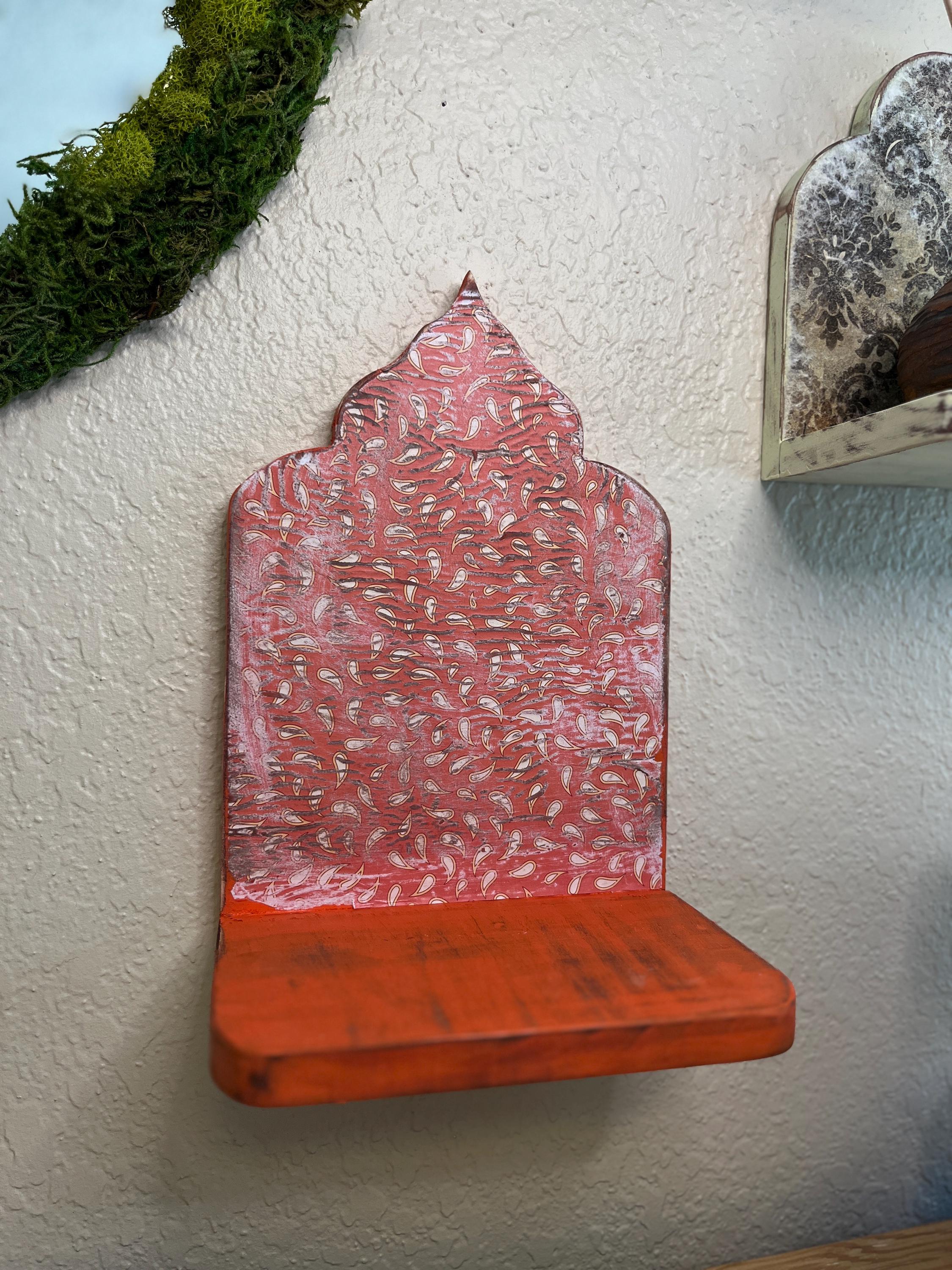 Altar Shelf, Shrine Shelf, Curiosity Shelf, Wall Décor for Trinkets and ...