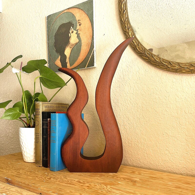 Abstract Wood Sculpture - Etsy