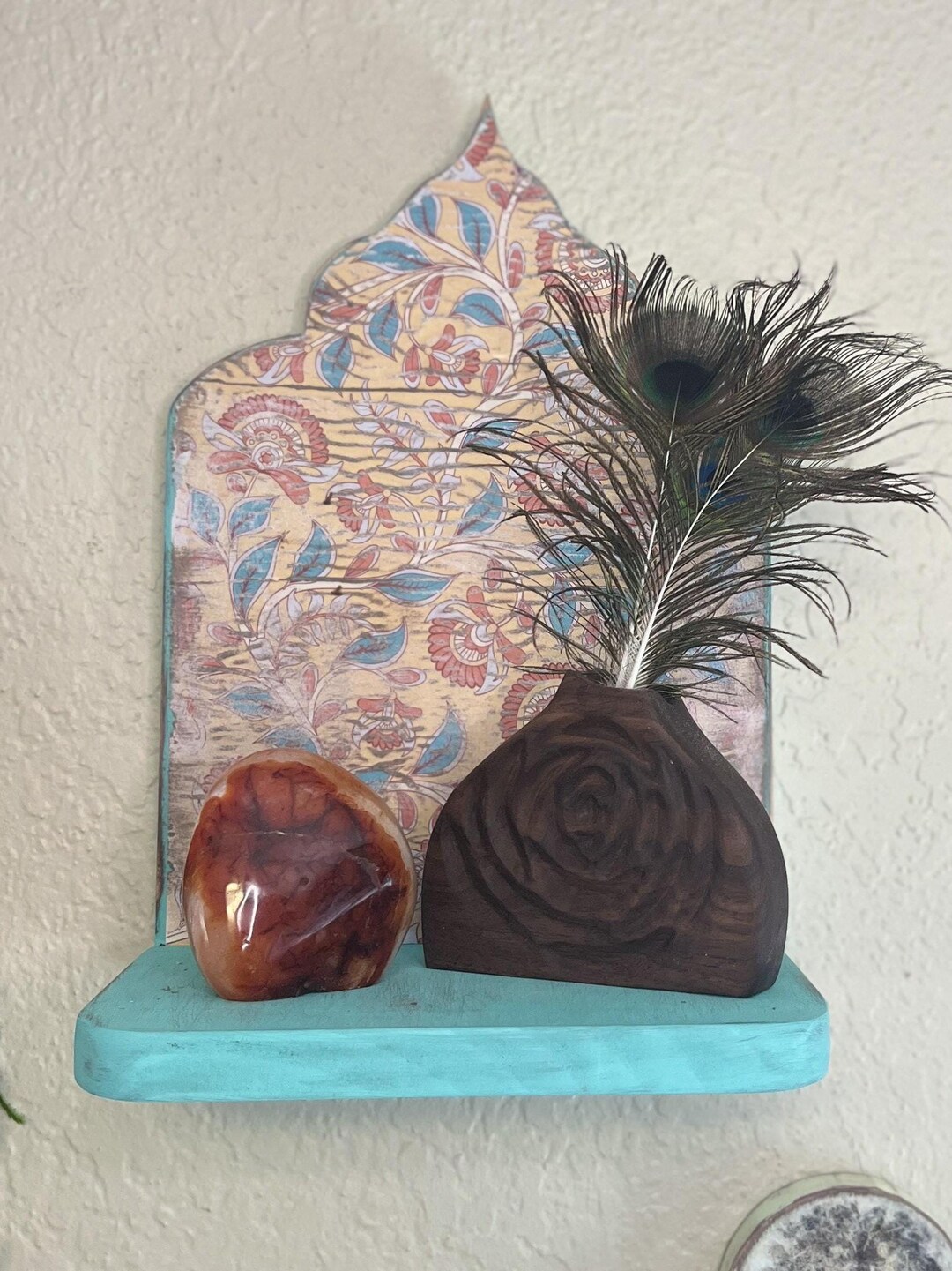 Altar Shelf, Shrine Shelf, Curiosity Shelf, Wall Décor for Trinkets and ...