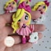 SET of 2 BARBIE GIRL Clay - Etsy