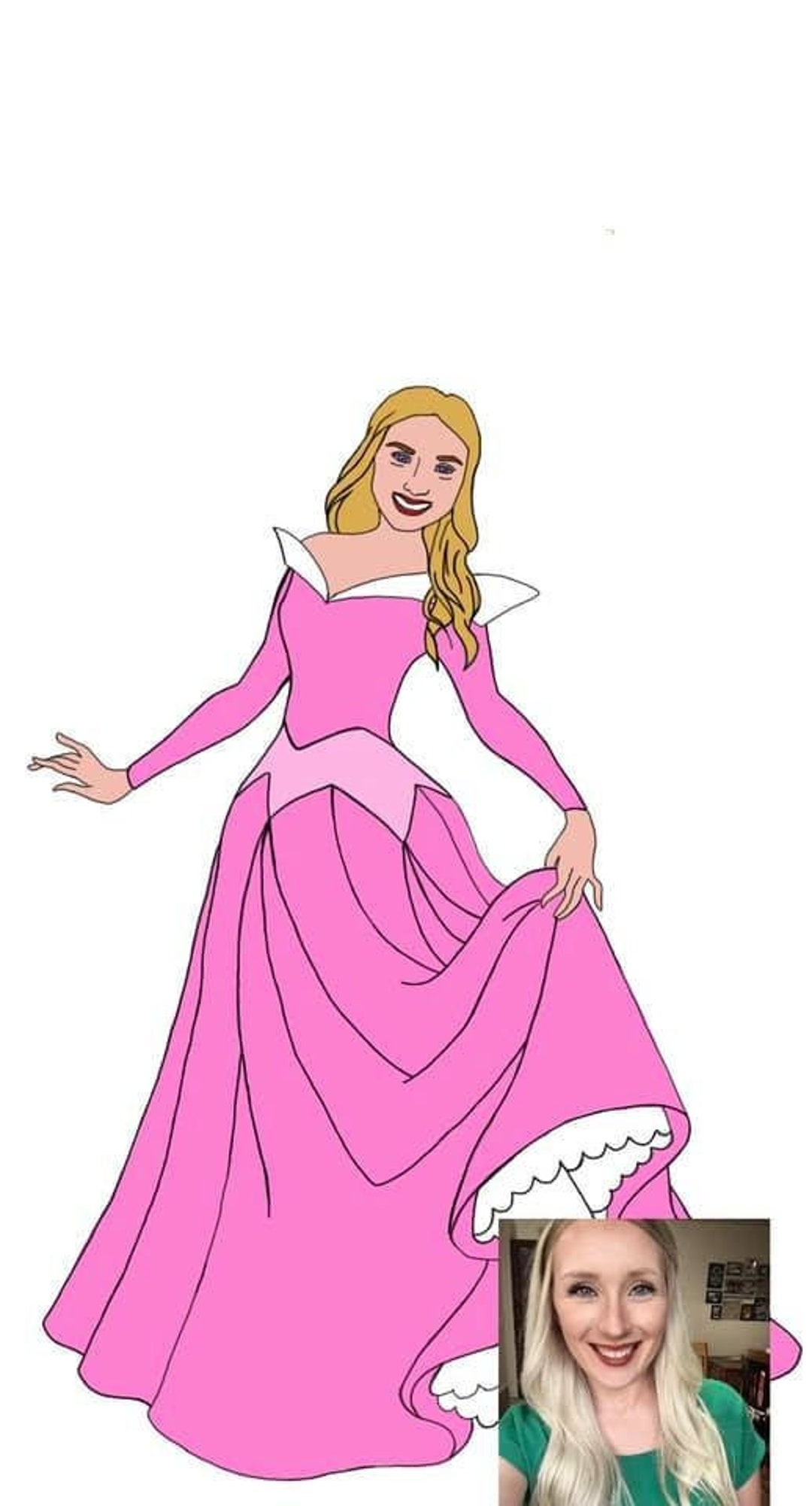 Personalized Disney Princess Digital Art - Etsy