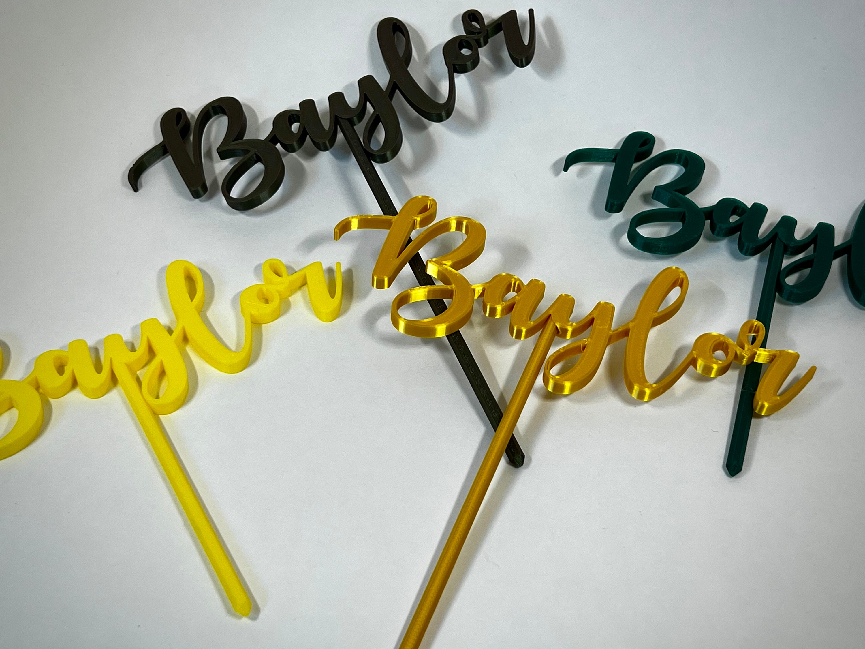 Baylor Cake Topper - Etsy
