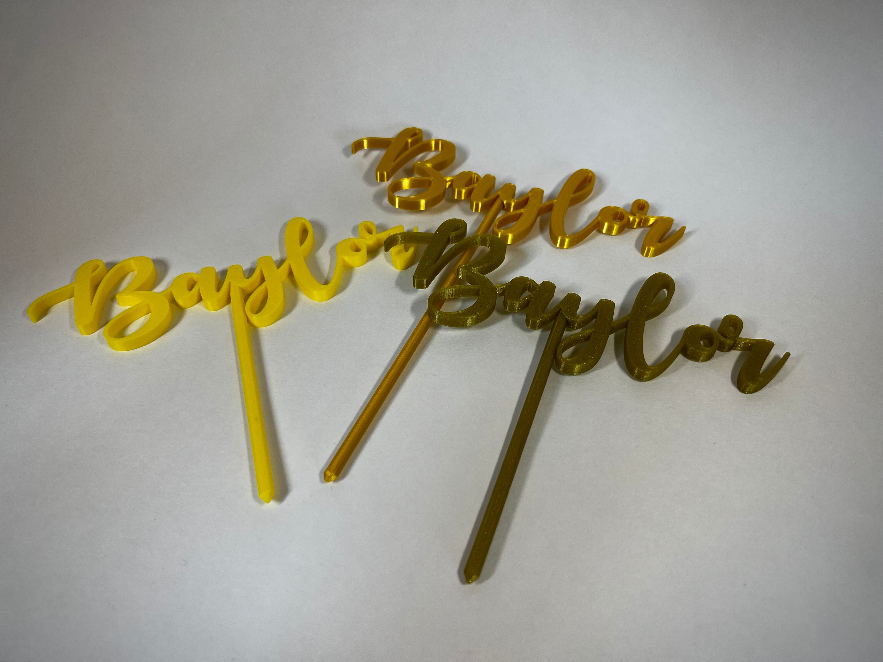 Baylor Cake Topper - Etsy