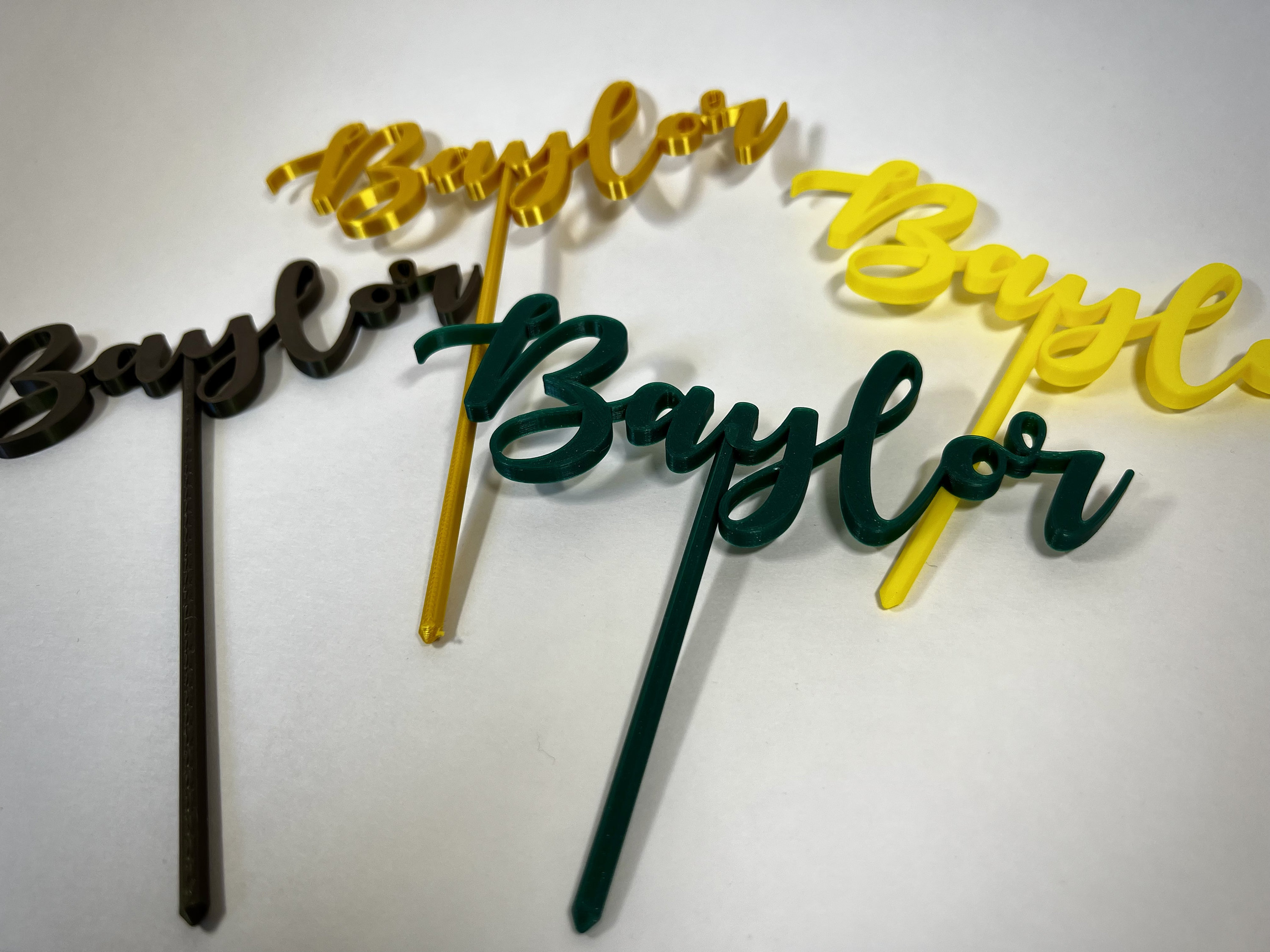 Baylor Cake Topper - Etsy