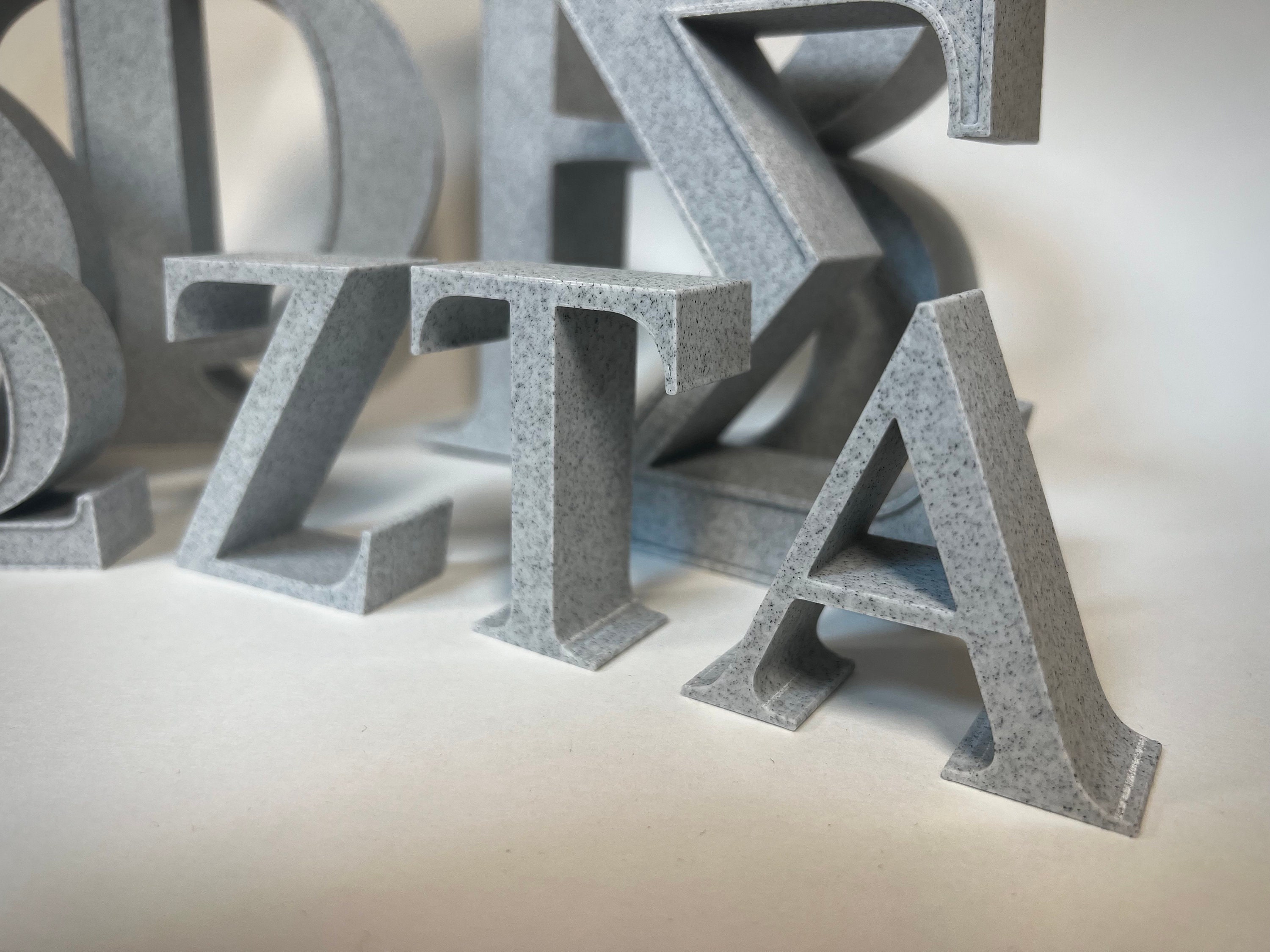 Greek Alphabet Letters - 3D Printed - Etsy