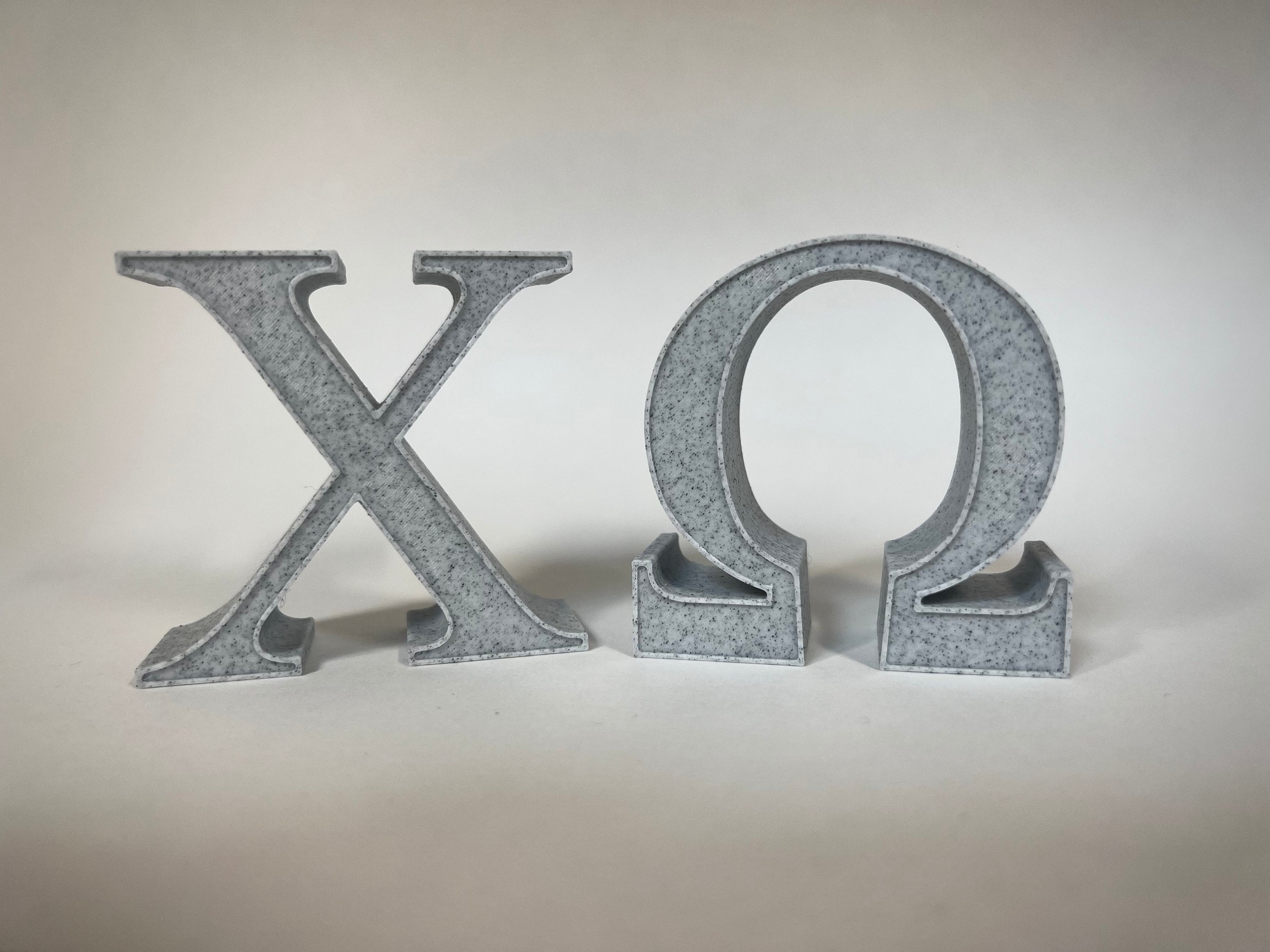 Greek Alphabet Letters - 3D Printed - Etsy