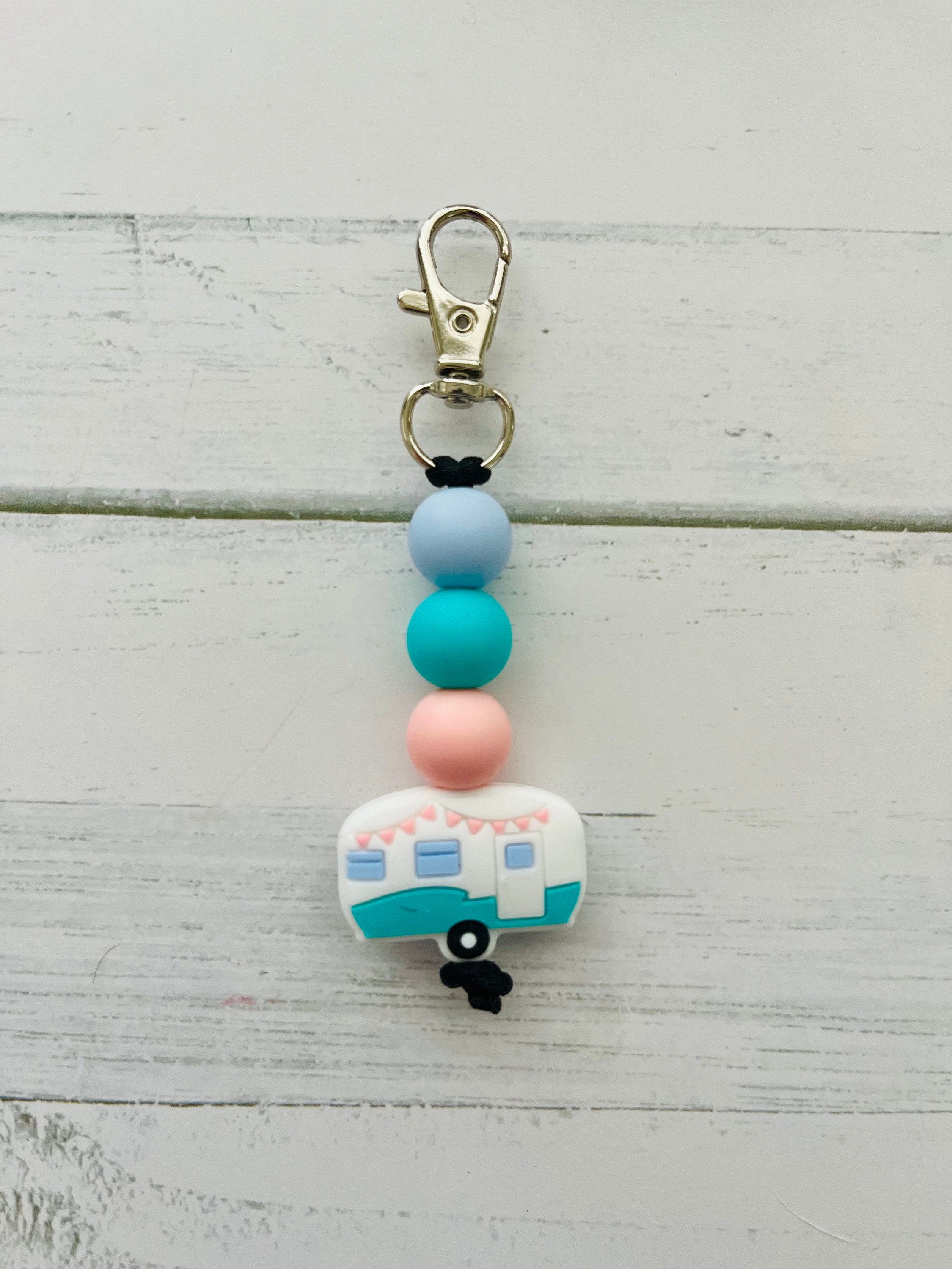 Retro Camper Keychain. Camper Accessories, Camping Keychain, Camping ...