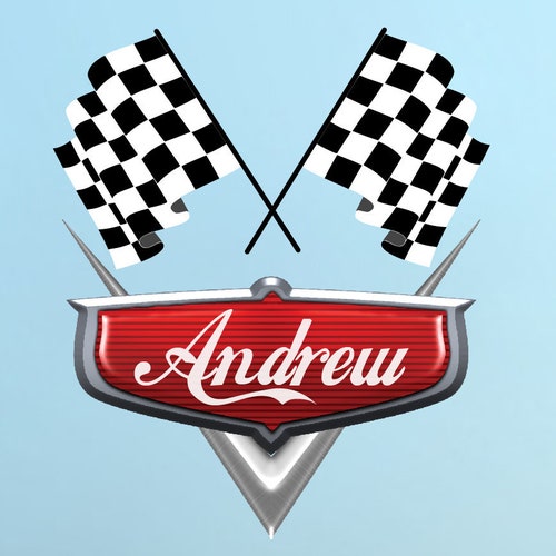 Race Flag Wall Vinyl Decal Home Decor Art Sticker Sports - Etsy