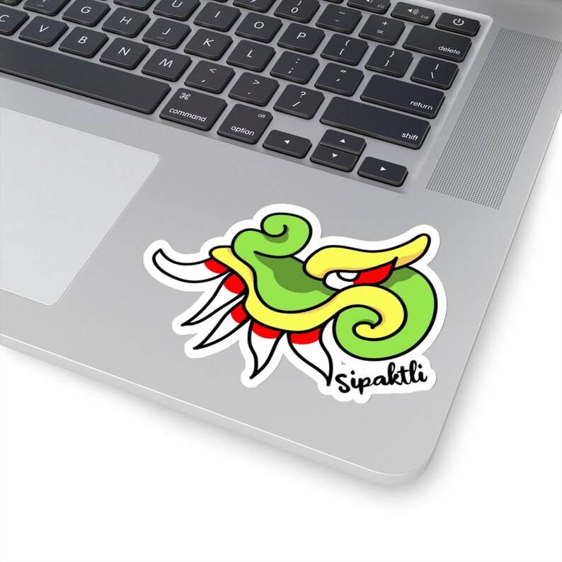 Sipaktli, Caiman/crocodile, Nahuatl Kiss-cut Sticker, Mexica Day Sign ...
