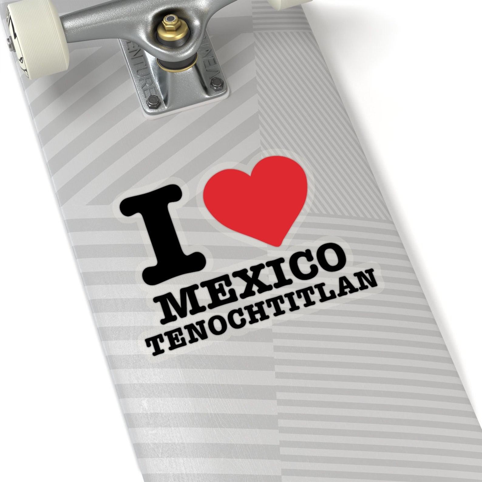 I Love Mexico Tenochtitlan Kiss Cut Sticker - Etsy