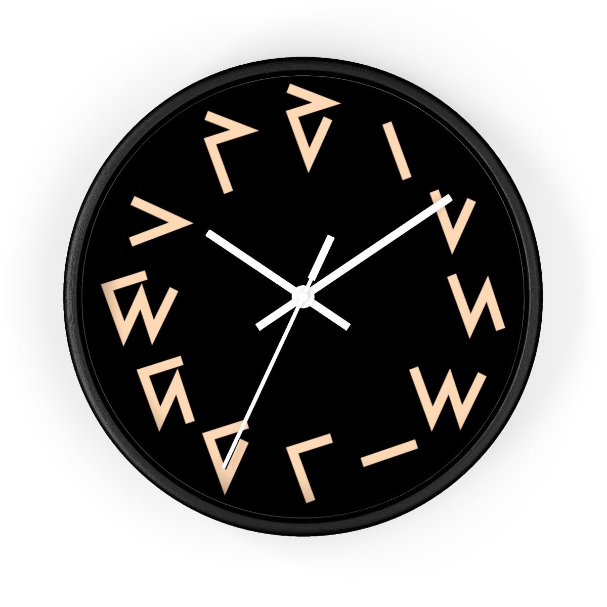 Kaktovik Iñupiaq Alaskan Native Numeral Wall Clock Black - Etsy