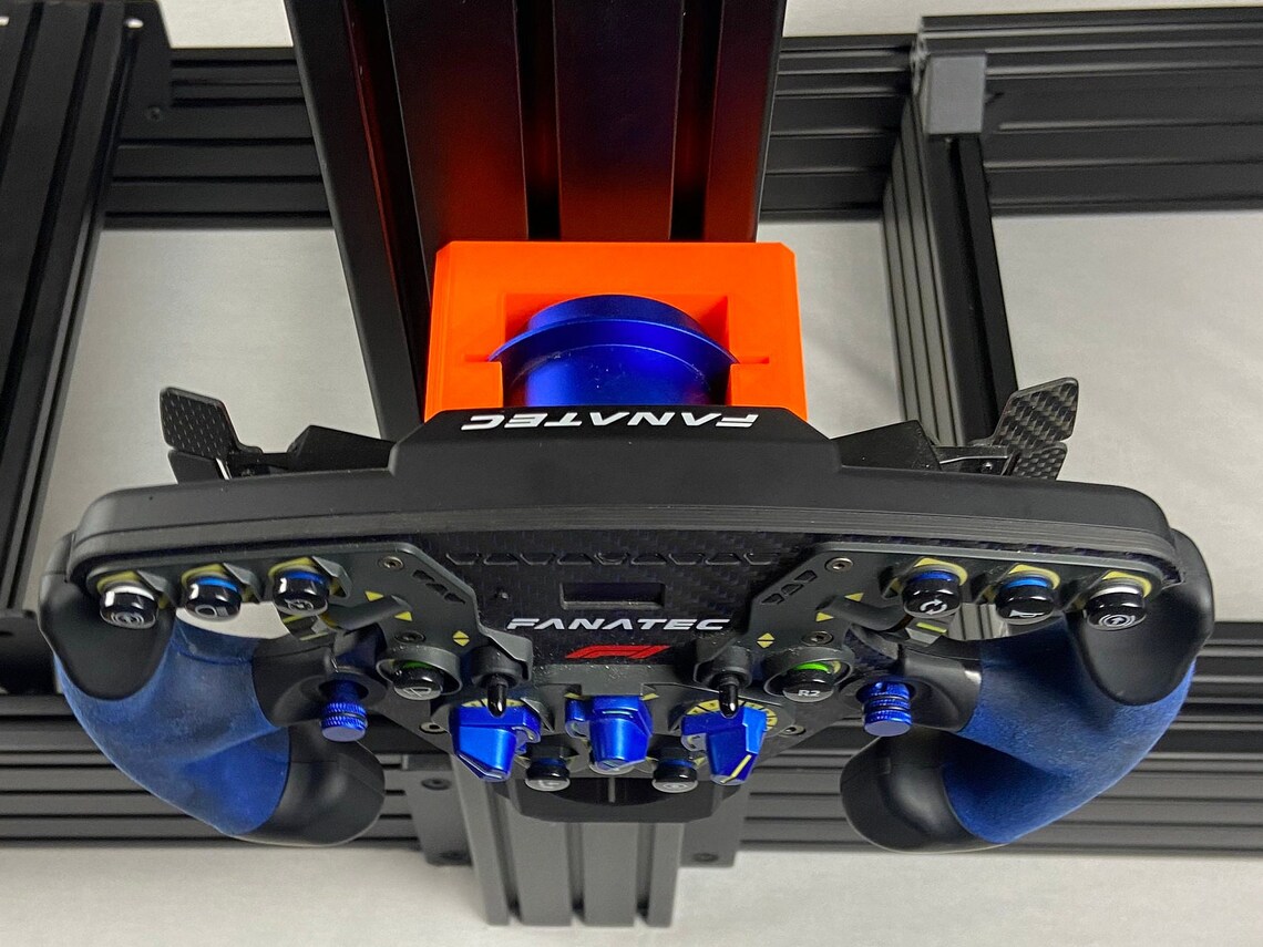 QR Holder for Fanatec Rims V2 for Extrusion Rigs Like Sim Lab | Etsy