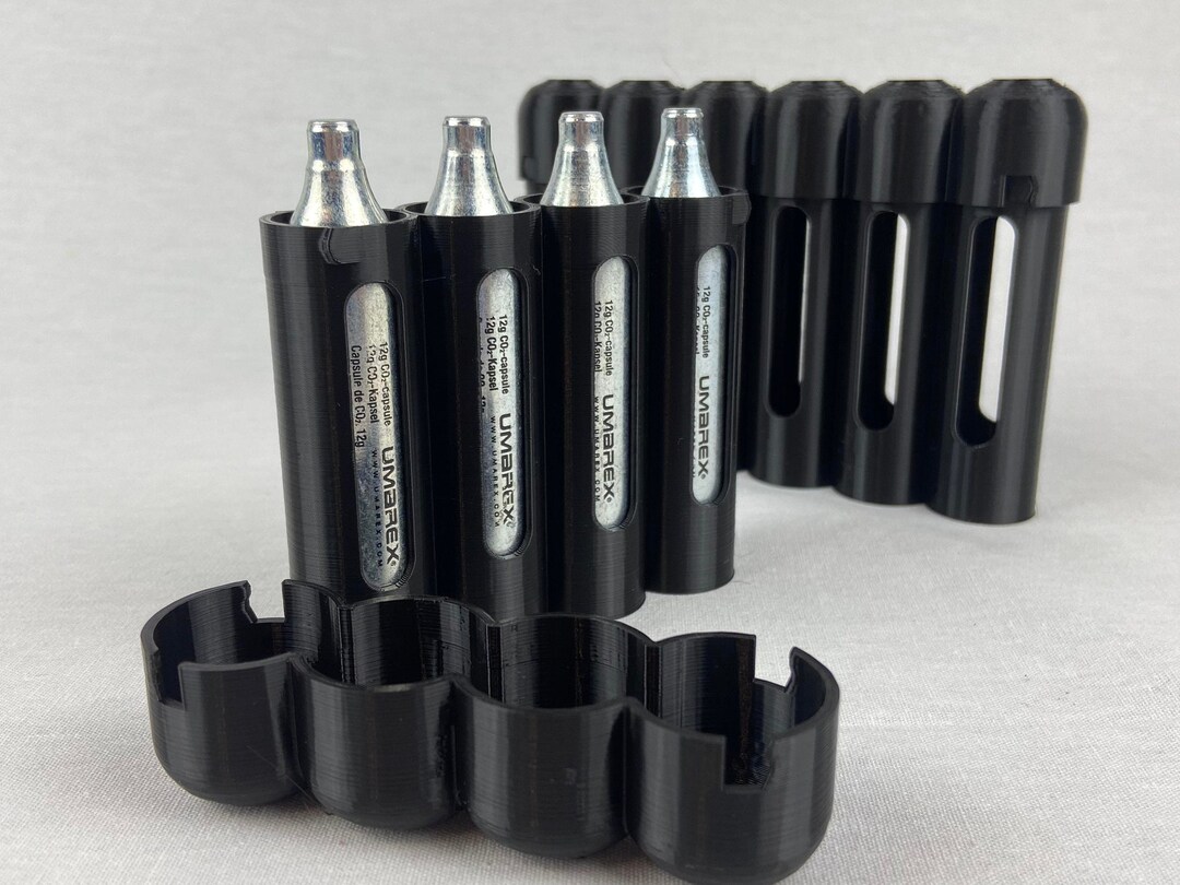 C02 Cartridge Holder for Your Airsoft Replica C02 Capsules - Etsy
