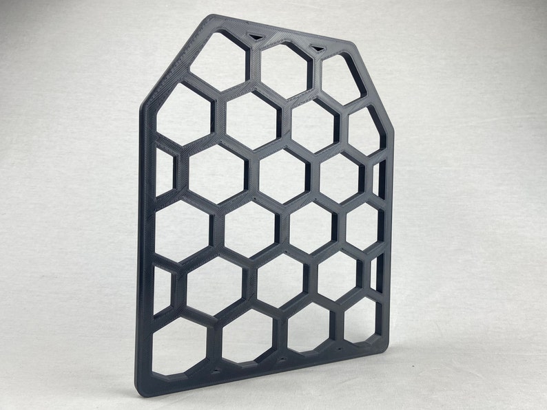 Thin Ventilating Hexagonal Ballistic Dummy Plate for airsoft - Etsy