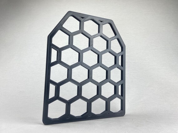 V-plates Custimizable Thin Ventilating Hexagonal Ballistic - Etsy