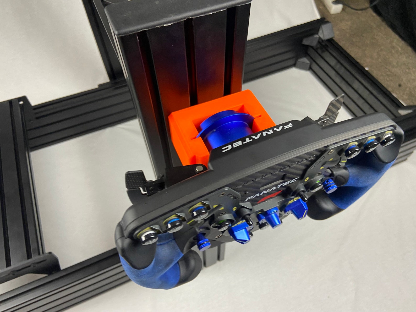 QR Holder for Fanatec Rims V2 for Extrusion Rigs Like Sim Lab | Etsy