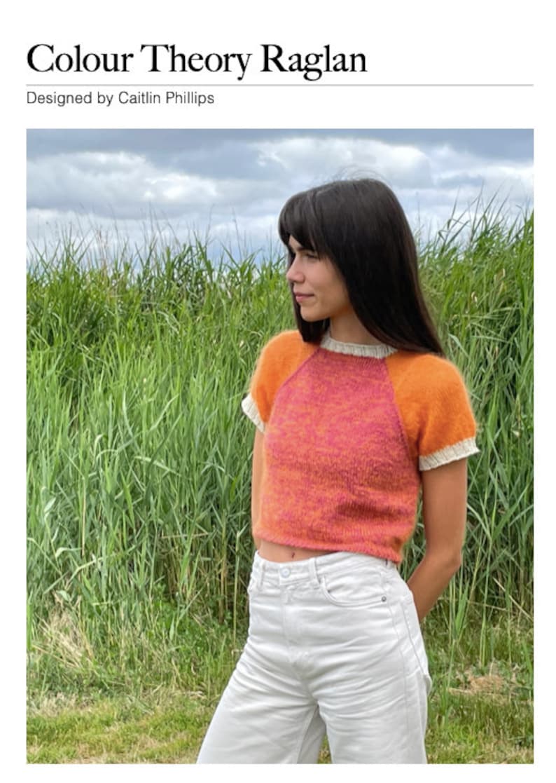 Colour Theory Raglan Knitting Pattern - Etsy