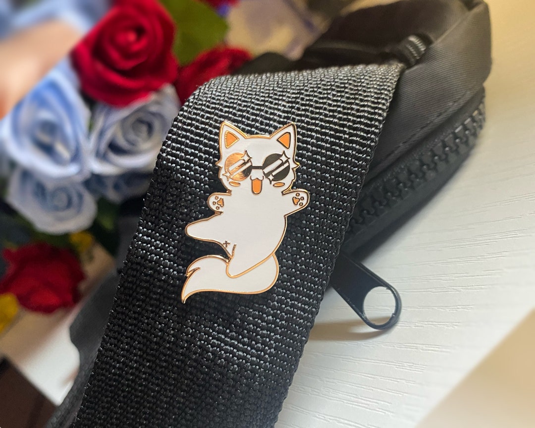 Gojo Pin Hard Enamel Bag Decor Anime Pins Cat Pins Stickers - Etsy