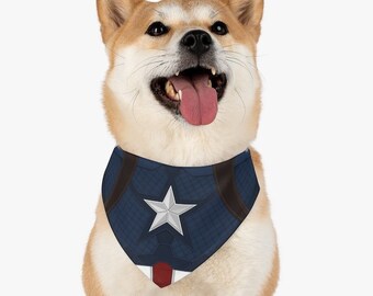 Captain America Dog - Etsy
