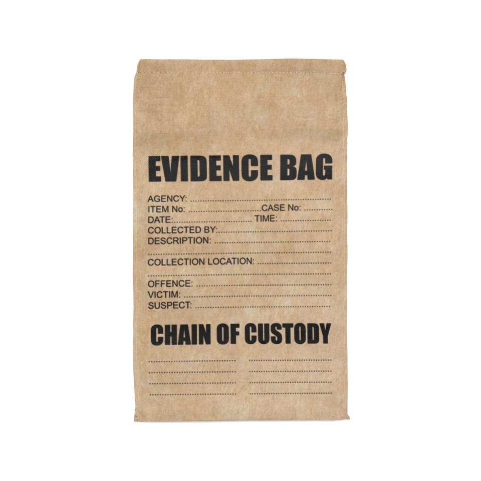 Crime Scene Evidence Bag