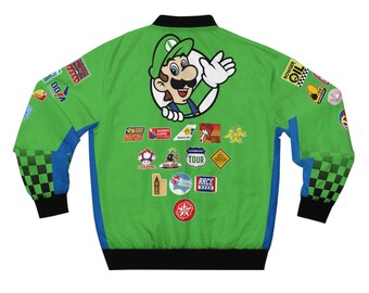 Nintendo Bomber Jacket - Etsy
