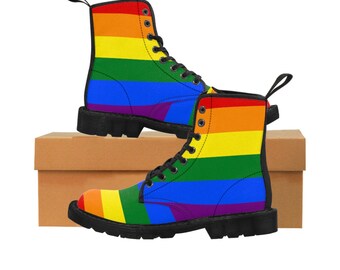 Gay Pride Boots | Etsy