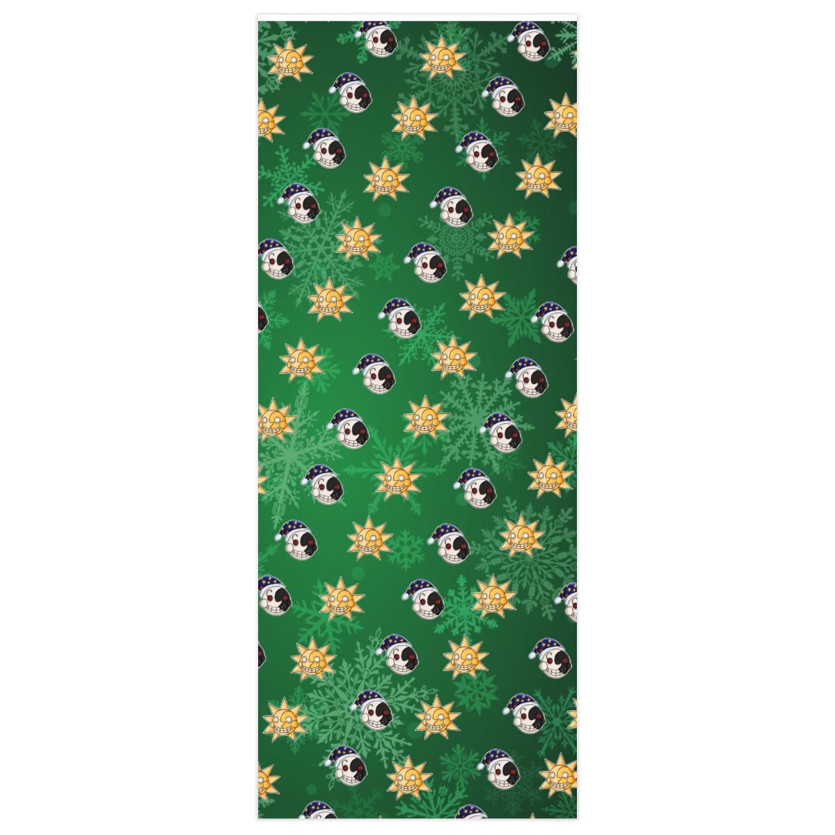 FNAF Christmas Wrapping Paper - Sundrop Moondrop Gift Wrap Roll sold by ...