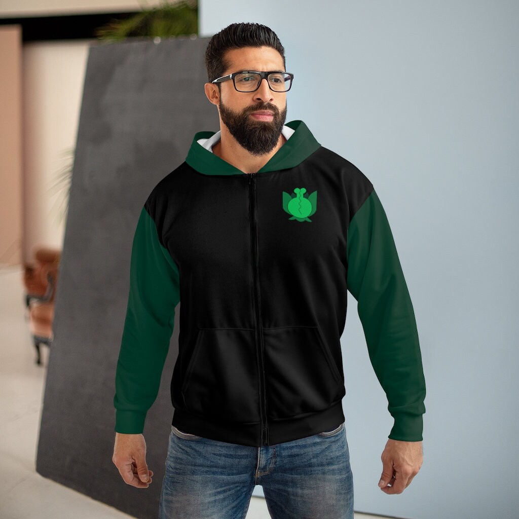 The Owl House Plant Coven 3D Zip Hoodie