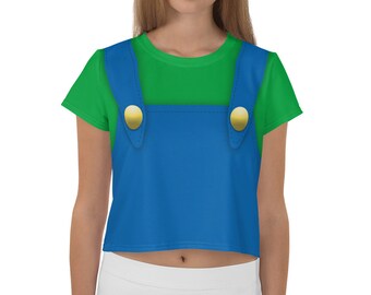 Cosplay Luigi Shirt - Etsy