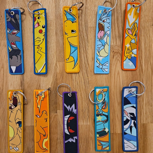 Pokémons Keychain - Etsy