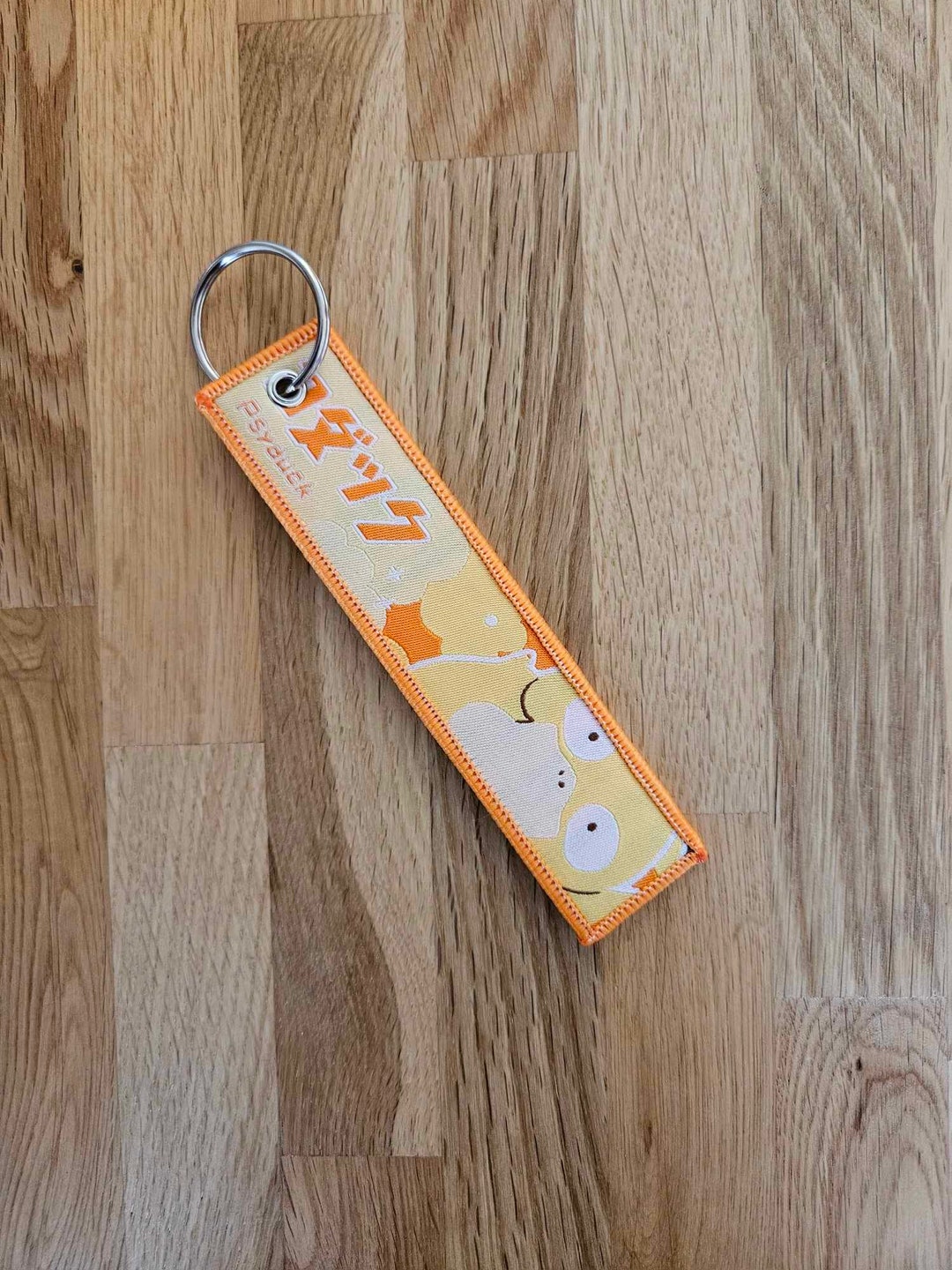 Embroidered Pokemon Keychain Keyring Psyduck Kawaii - Etsy