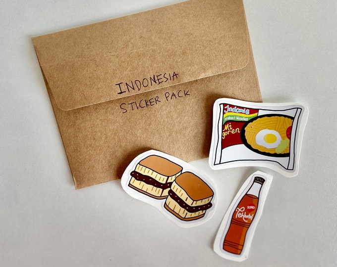 Indomie, Martabak and Teh Botol | Cute, Asian Food, Snack, Vinyl ...
