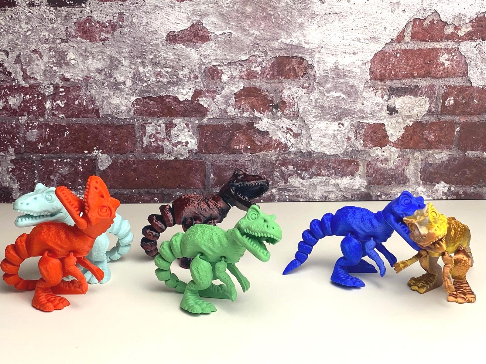 Articulated T-rex Fidget Toy | Dinosaur, Stress-relief Desk Toy | Kids ...