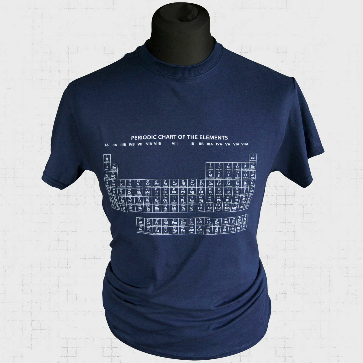 The Periodic Table of Elements T Shirt (blue) - Etsy Australia