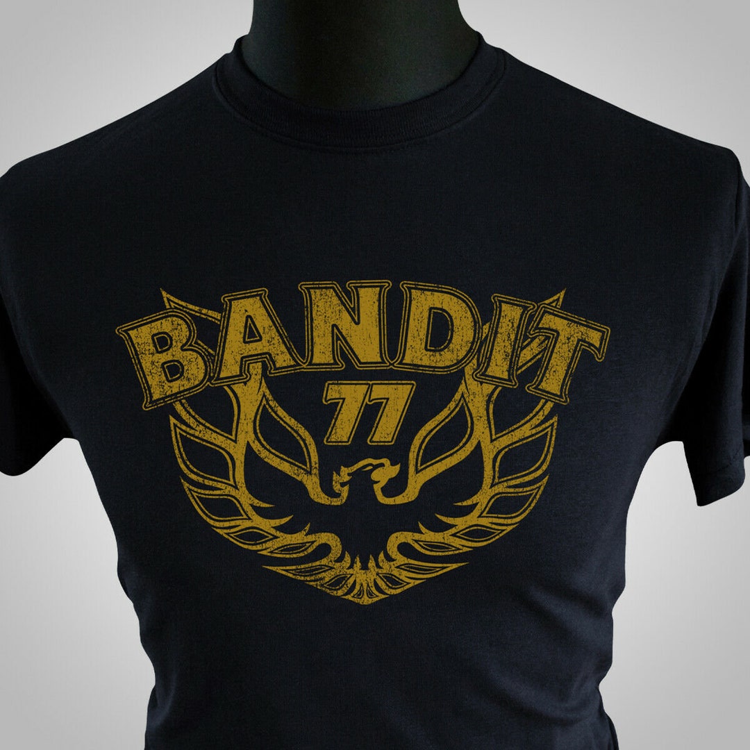 Bandit 77 T Shirt - Inspired by Smokey and the Bandit, A Cool Retro Tee ...