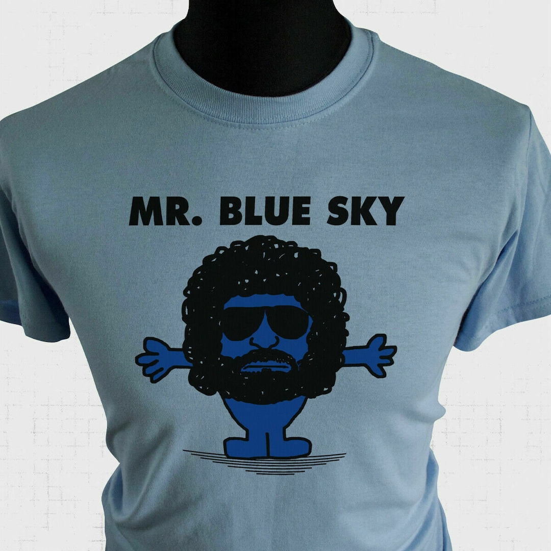Mr Blue Sky T Shirt (blue) - Etsy UK