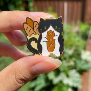 Bakery Cat Enamel Pins, Set of 3 Pins, Cute Cats - Etsy