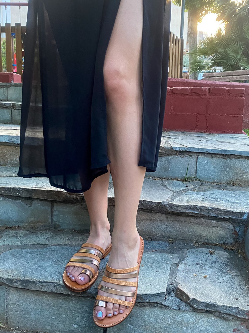 Italian Leather Sandals, Vachetta Leather, Luxury Sandals, Luxury ...