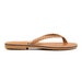 Tan Flip Flops, Tan Leather Flip Flops, Women Flip Flops, Strappy ...