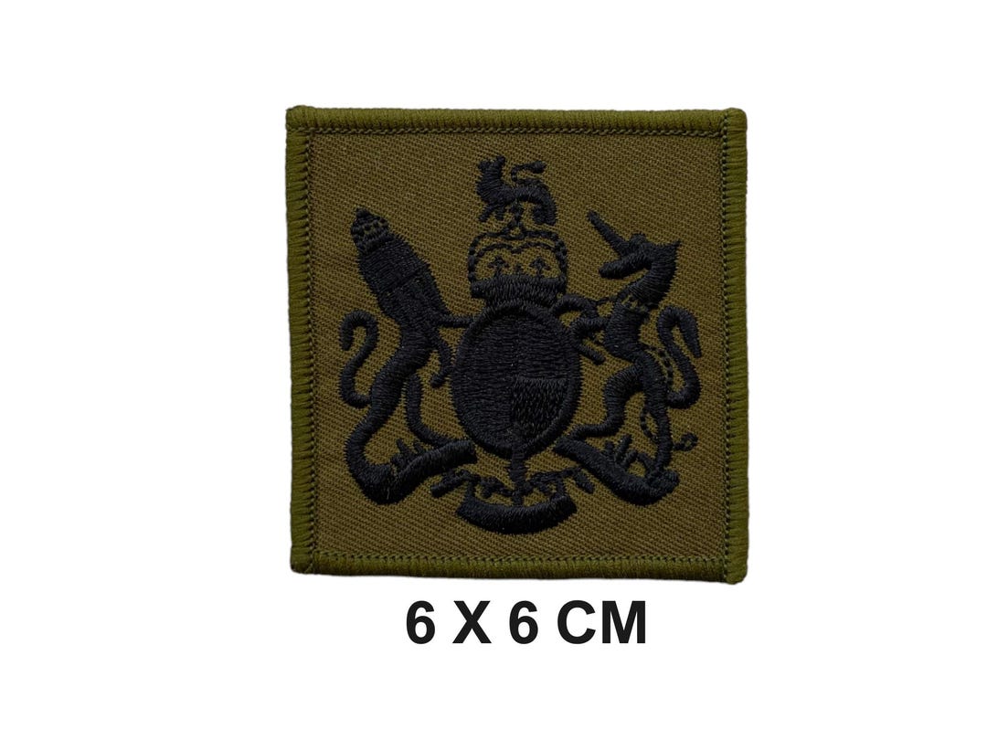 British Military Warrant Officer Embroidered Patch: Sew on Applique - Etsy