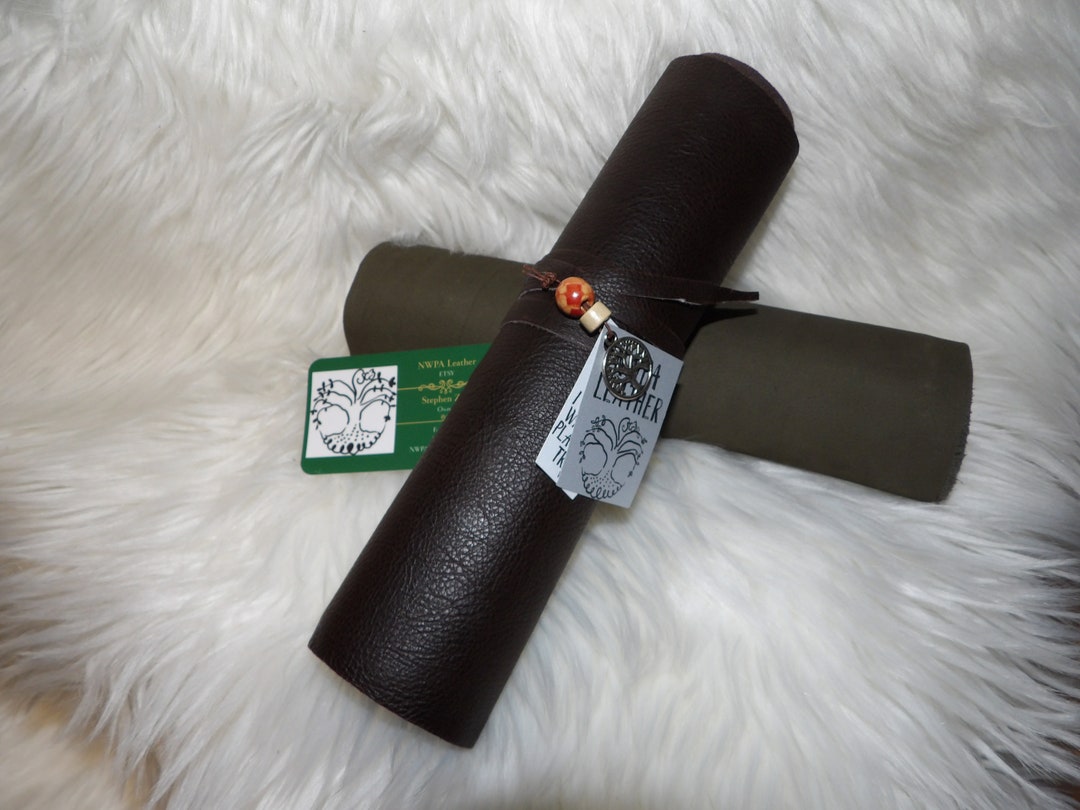 Scroll Journal Handmade Leather - Etsy